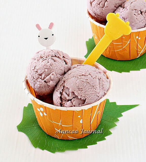 Purple Sweet Potato Ice Cream - Anncoo Journal