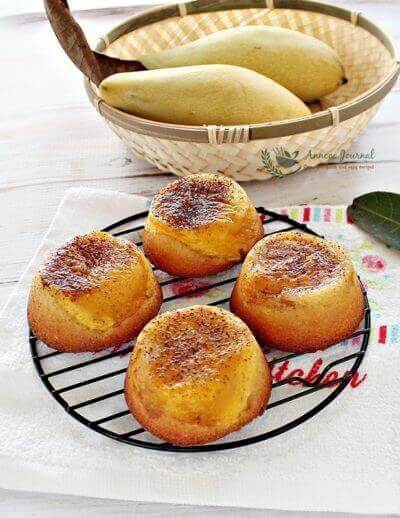 Upside Down Mini Mango Cakes 迷你芒果蛋糕 - Anncoo Journal
