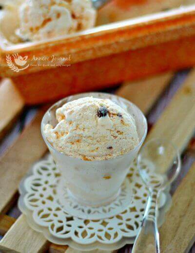 Orange Chocolate Chip Ice Cream 香橙巧克力粒雪糕 - Anncoo Journal