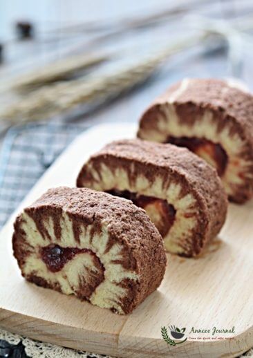Hurricane Swiss Roll Cake 飓风蛋糕卷 - Anncoo Journal