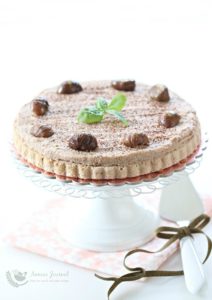 Chestnut Cream Cake 栗子奶油蛋糕 - Anncoo Journal