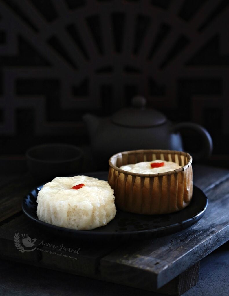 Chinese Steamed Rice Cake 白糖糕 - Anncoo Journal