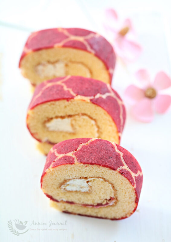 Patterned Swiss Roll 彩绘蛋糕卷 - Anncoo Journal