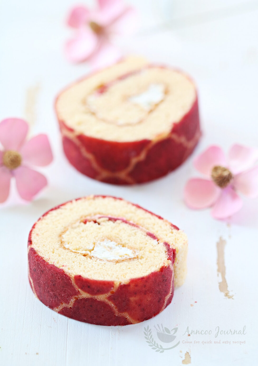 Patterned Swiss Roll 彩绘蛋糕卷 - Anncoo Journal