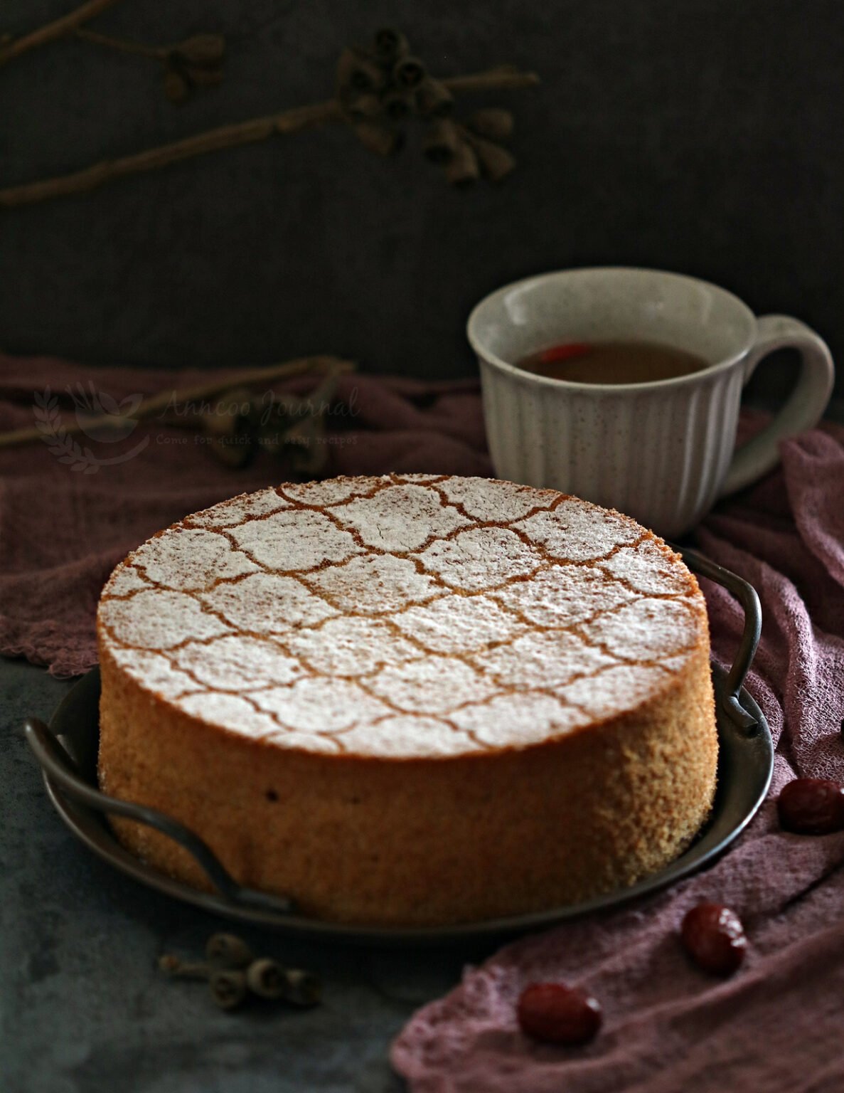 Red Date Chiffon Cake 红枣戚风蛋糕 - Anncoo Journal