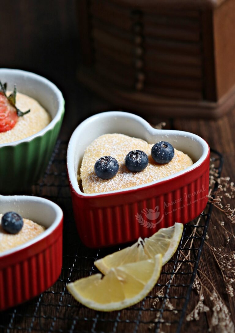 Lemon Pudding Cakes 柠檬布丁蛋糕 - Anncoo Journal