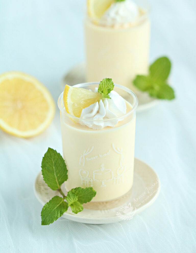 Lemon Bavarois 柠檬巴巴露亚 - Anncoo Journal