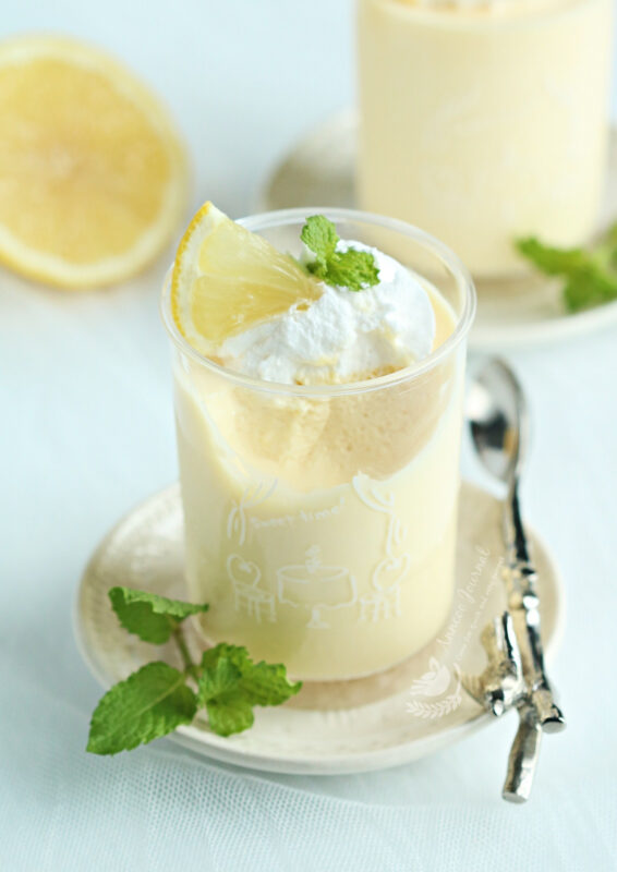 Lemon Bavarois 柠檬巴巴露亚 - Anncoo Journal