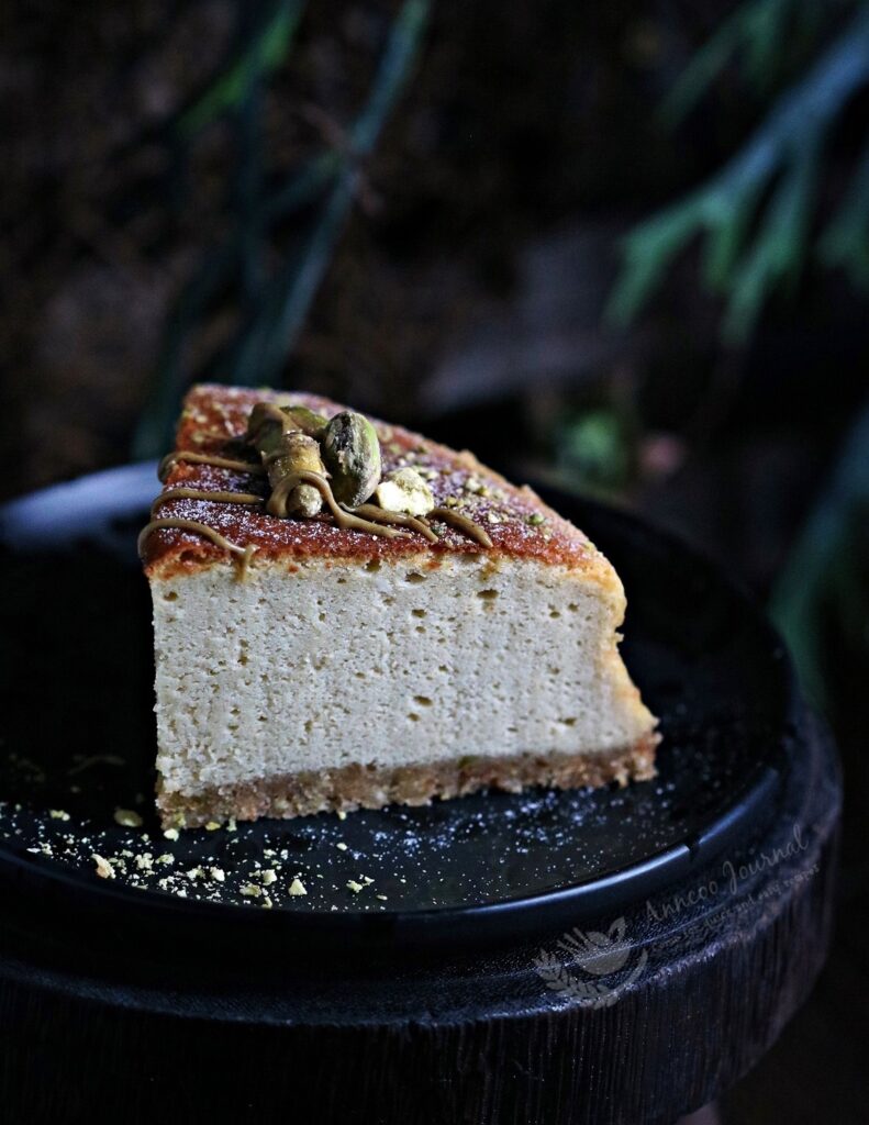 Pistachio Cheesecake 开心果芝士蛋糕 - Anncoo Journal