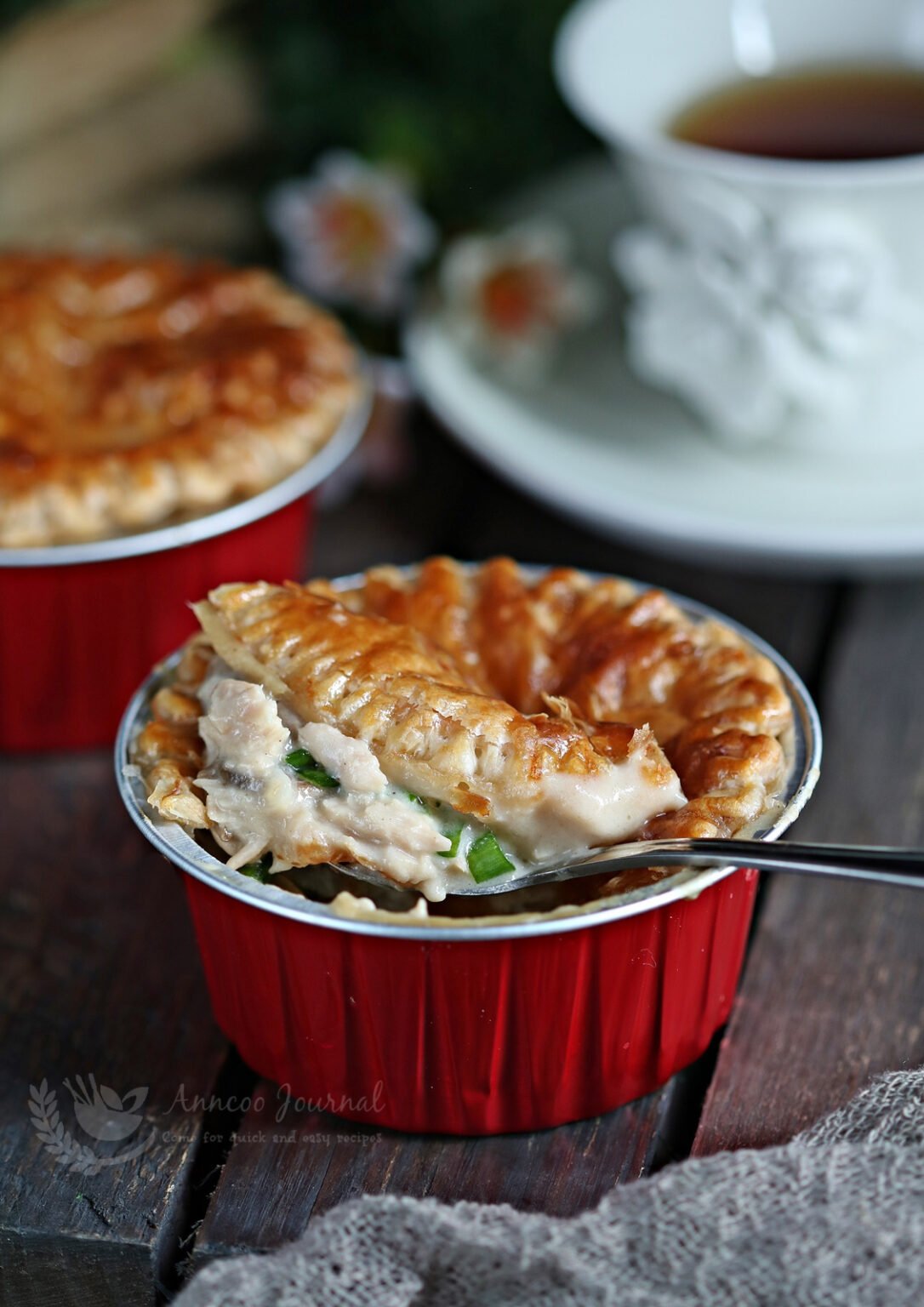 Tuna Pot Pie 吞拿鱼派 - Anncoo Journal
