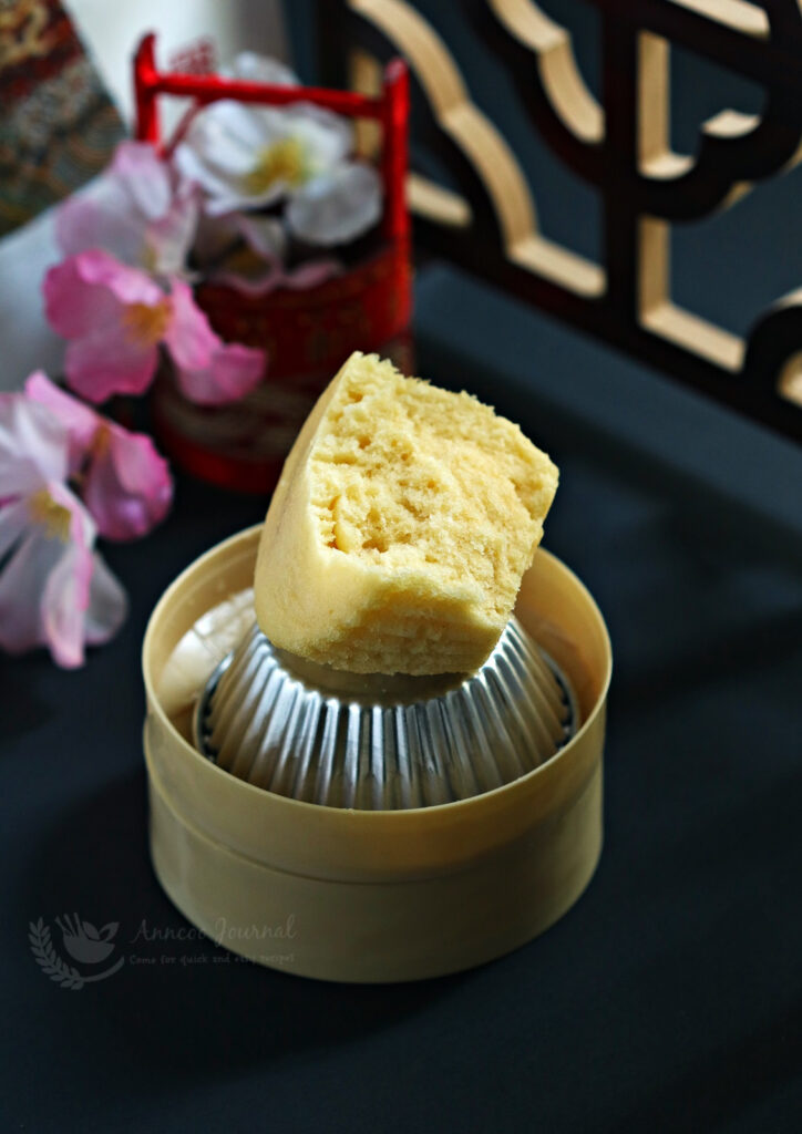 Cantonese Steamed Sponge Cake 广式马拉盏 - Anncoo Journal