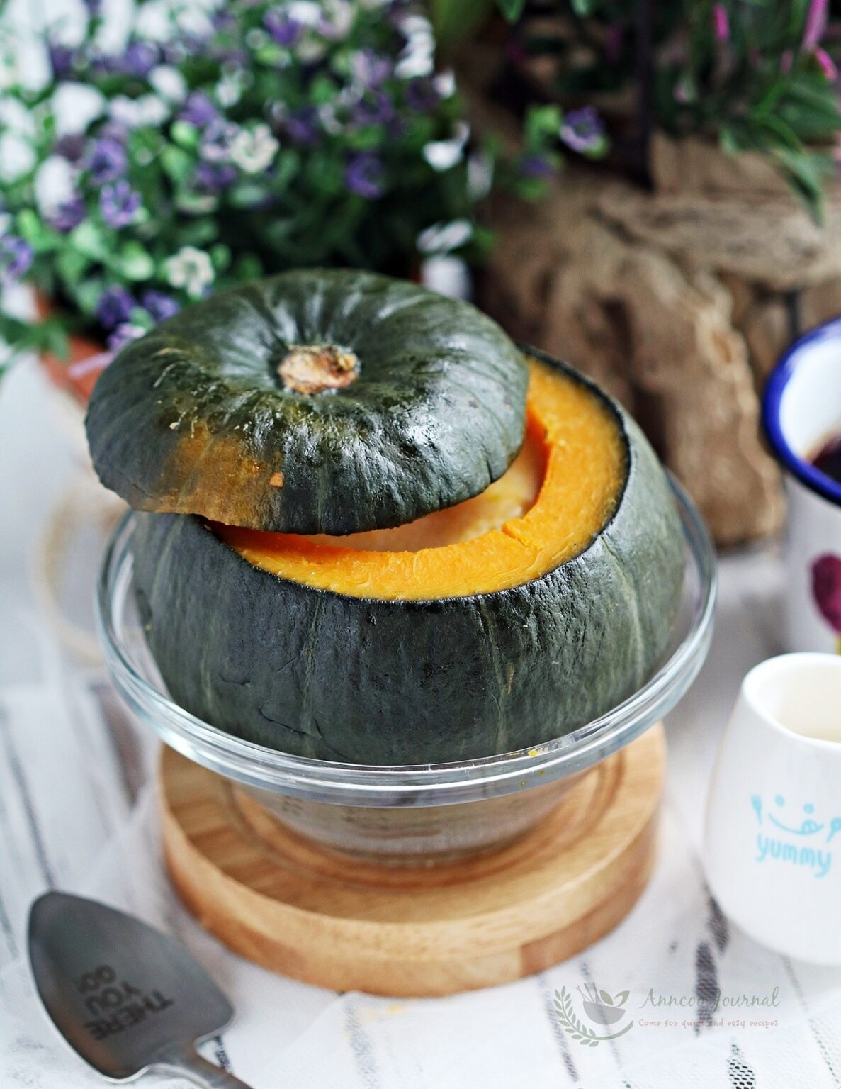 Steamed Pumpkin Pudding 蒸南瓜布丁 - Anncoo Journal
